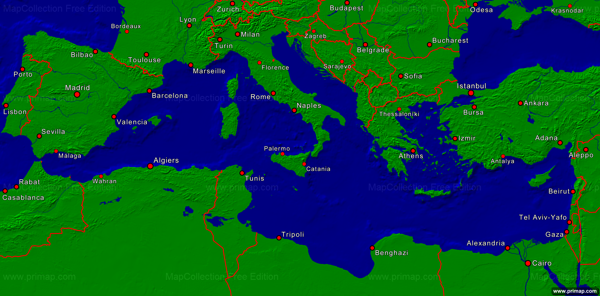 primap Marine charts primap Marine charts